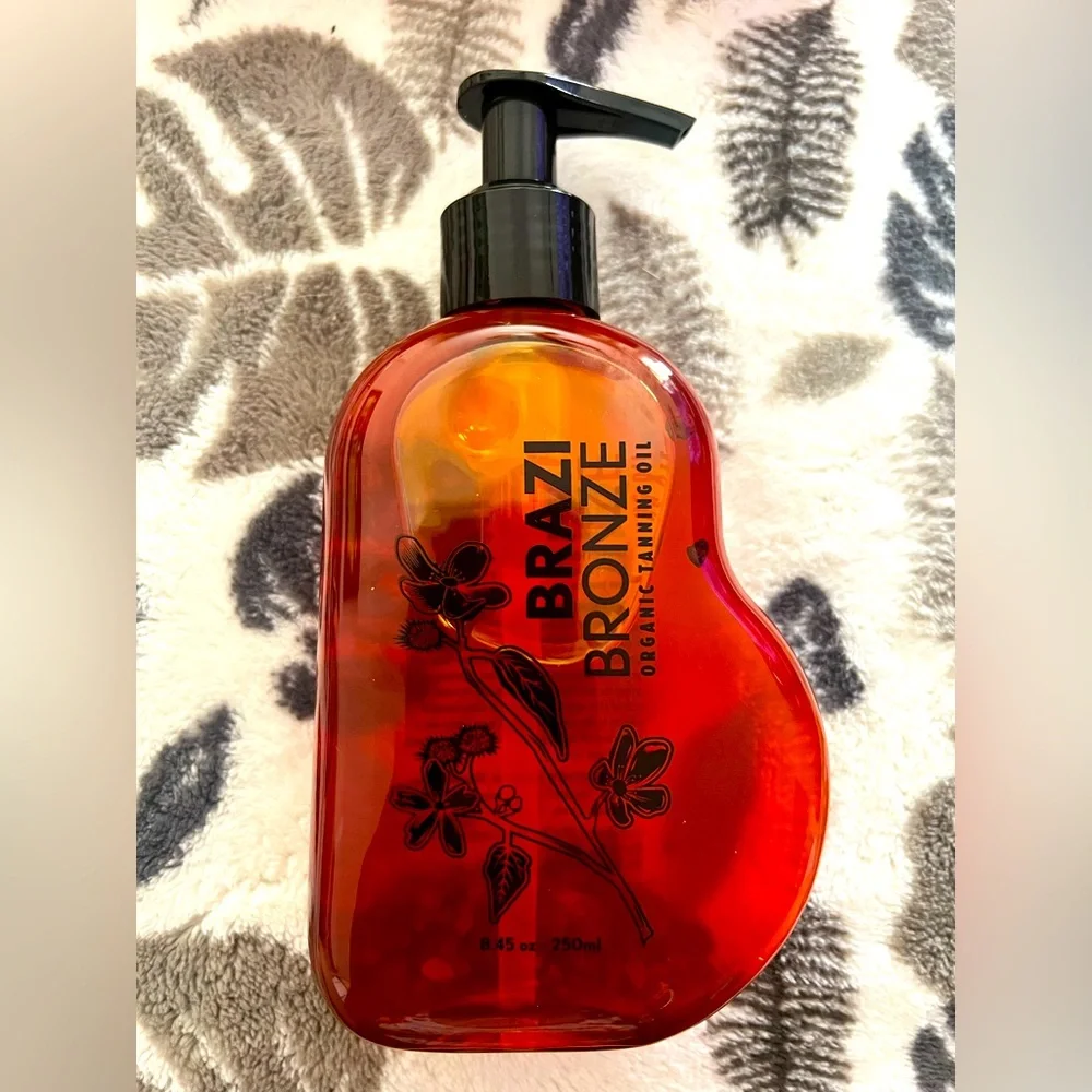 brazi bronze | Bath & Body | Brzazi Bronze Organic Tanning Oil | Poshmark
